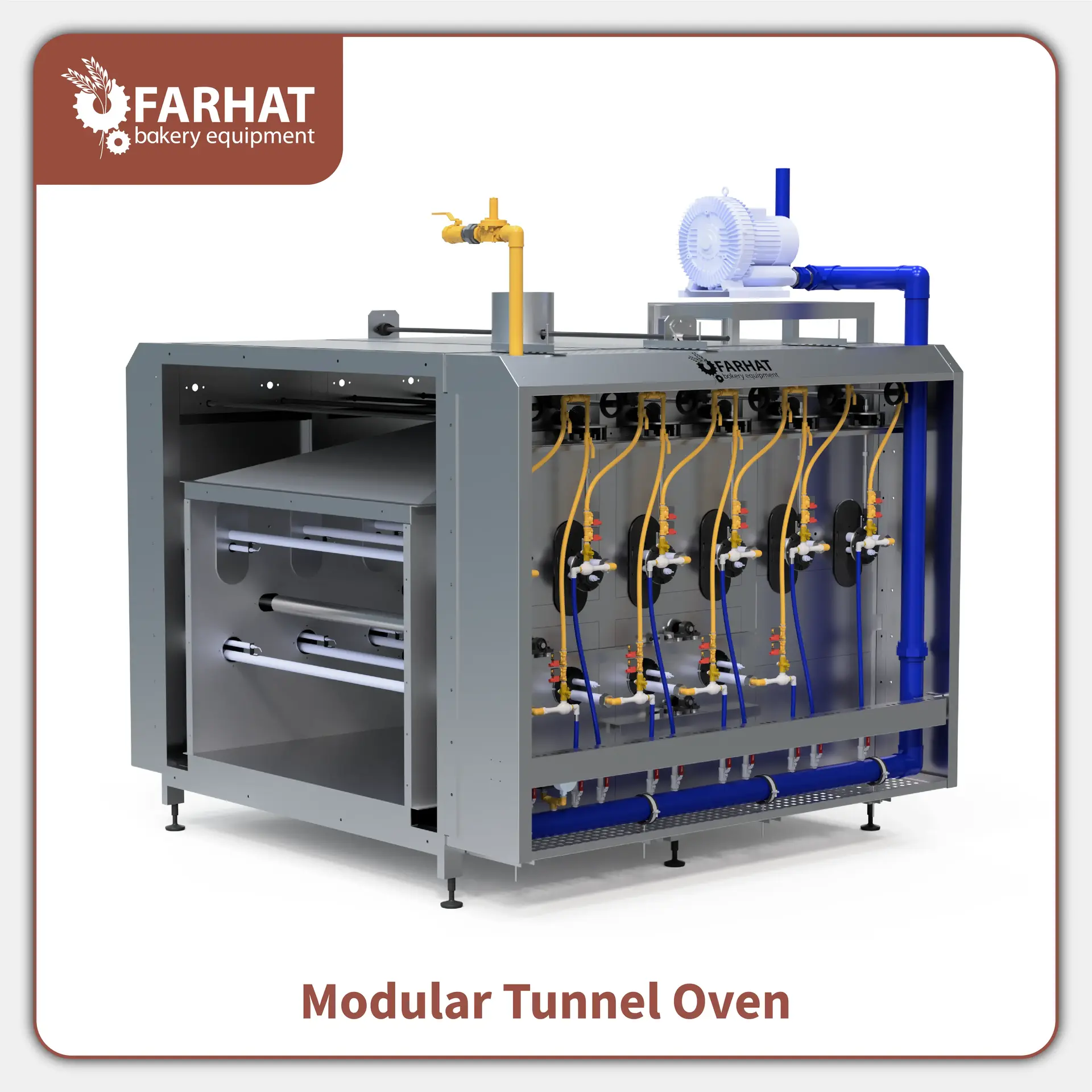Modular Tunnel Oven - Farhat Bakery Equipment
