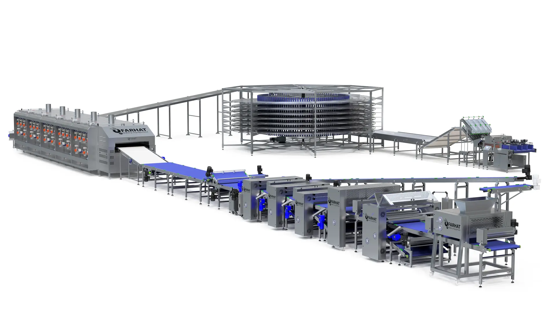 Bread Production Line - Farhat Bakery Equipment